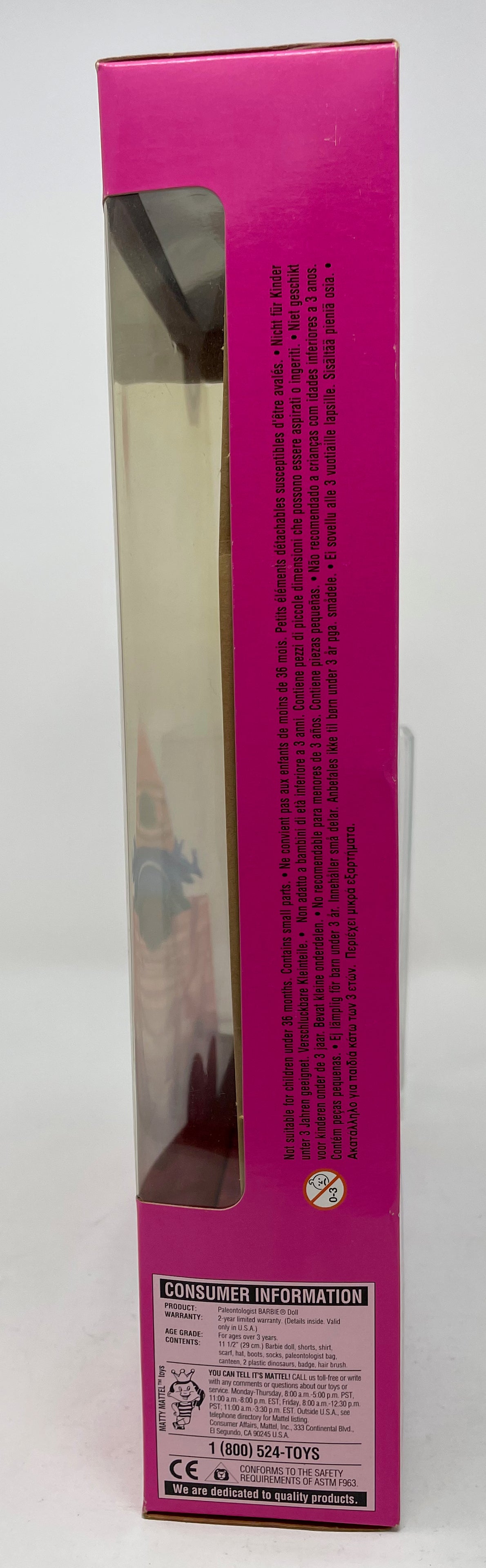 Paleontologist Barbie - Special Edition - The Career Collection - 1996 ...