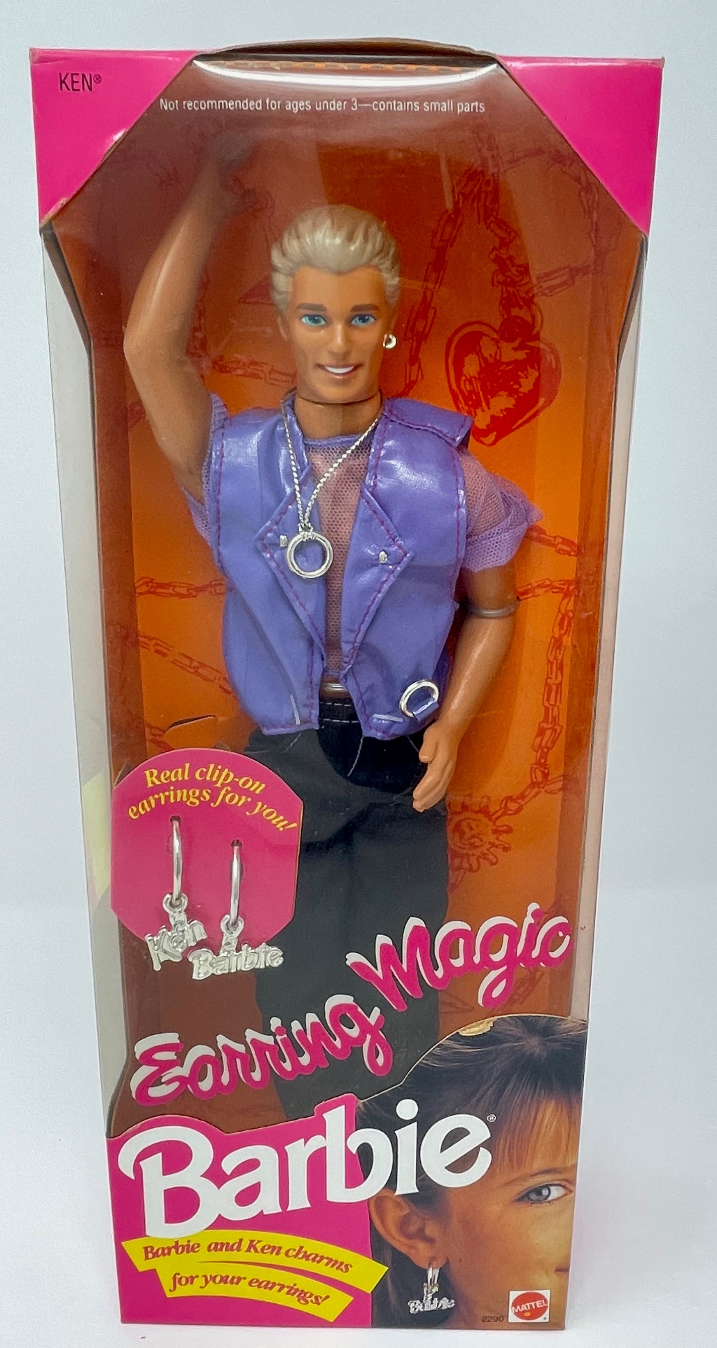 EARRING MAGIC KEN - MATTEL 1993 – Mr. Joe’s Really Big Toys & Collectibles